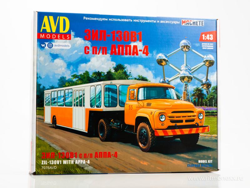 ZIL-130 V1 with APPA-4 (AVD Models) – Armored Track Model