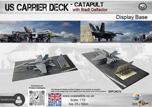 Carrier Deck - Catapult w/ Blast Deflector – Armored Track Model