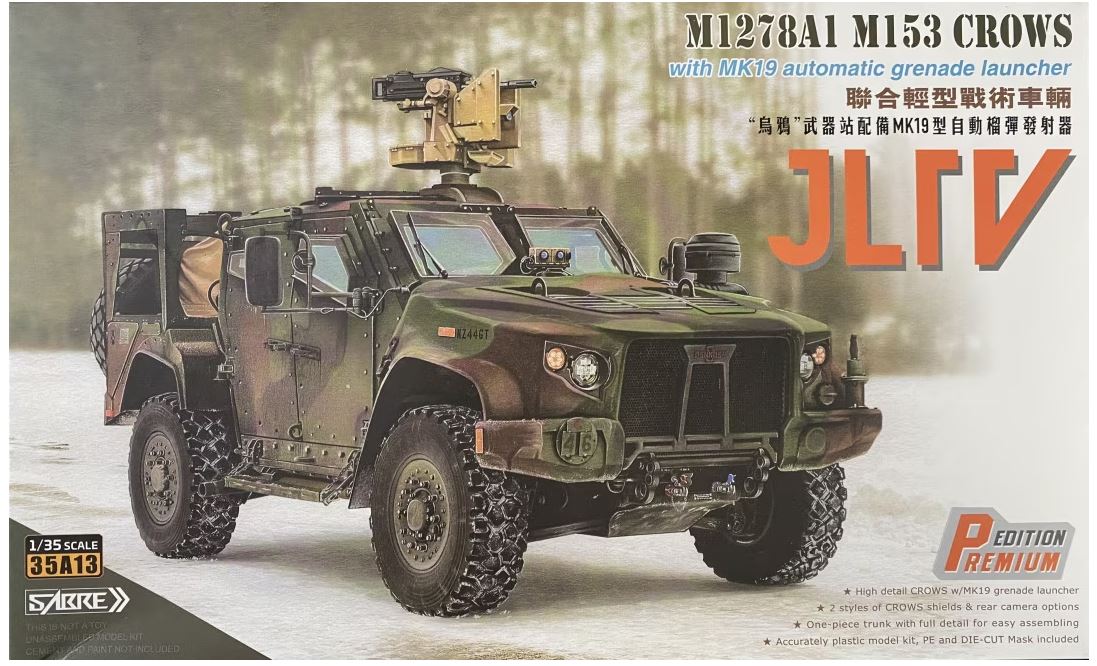 JLTV M1278A1 M153 CROWS w/MK19 Automatic Grenade Launcher - Premium Ed ...
