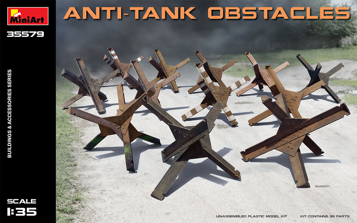 Anti-Tank Obstacles – Armored Track Model