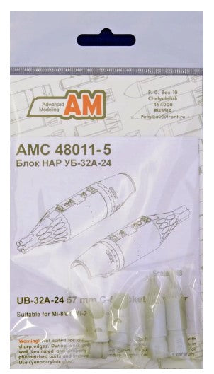 UB-32A-24 57mm C-5 Rocket Launcher (2 pcs.) – Armored Track Model