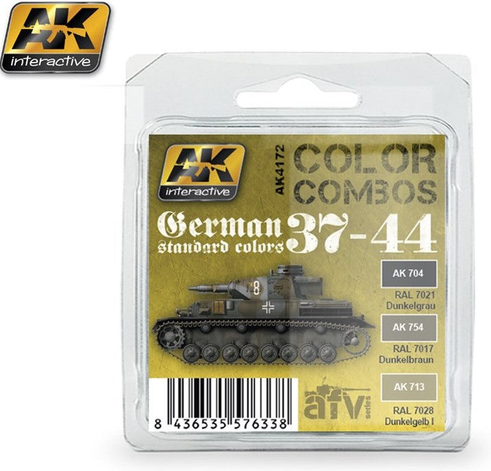 German Standart Colors 37-44 (AK Interactive) – Armored Track Model