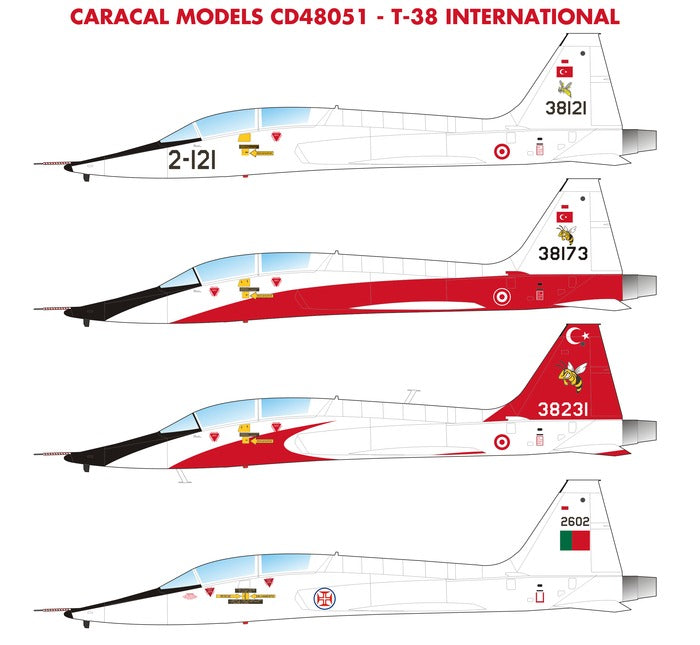 T-38A International (Caracal Decal) – Armored Track Model